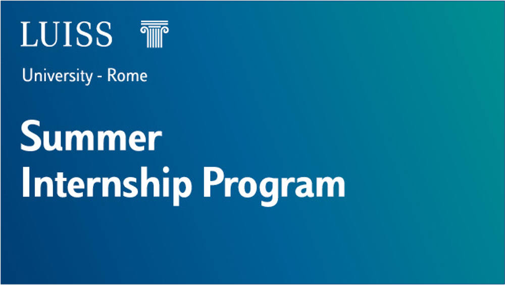 Summer Internship Program | Luiss